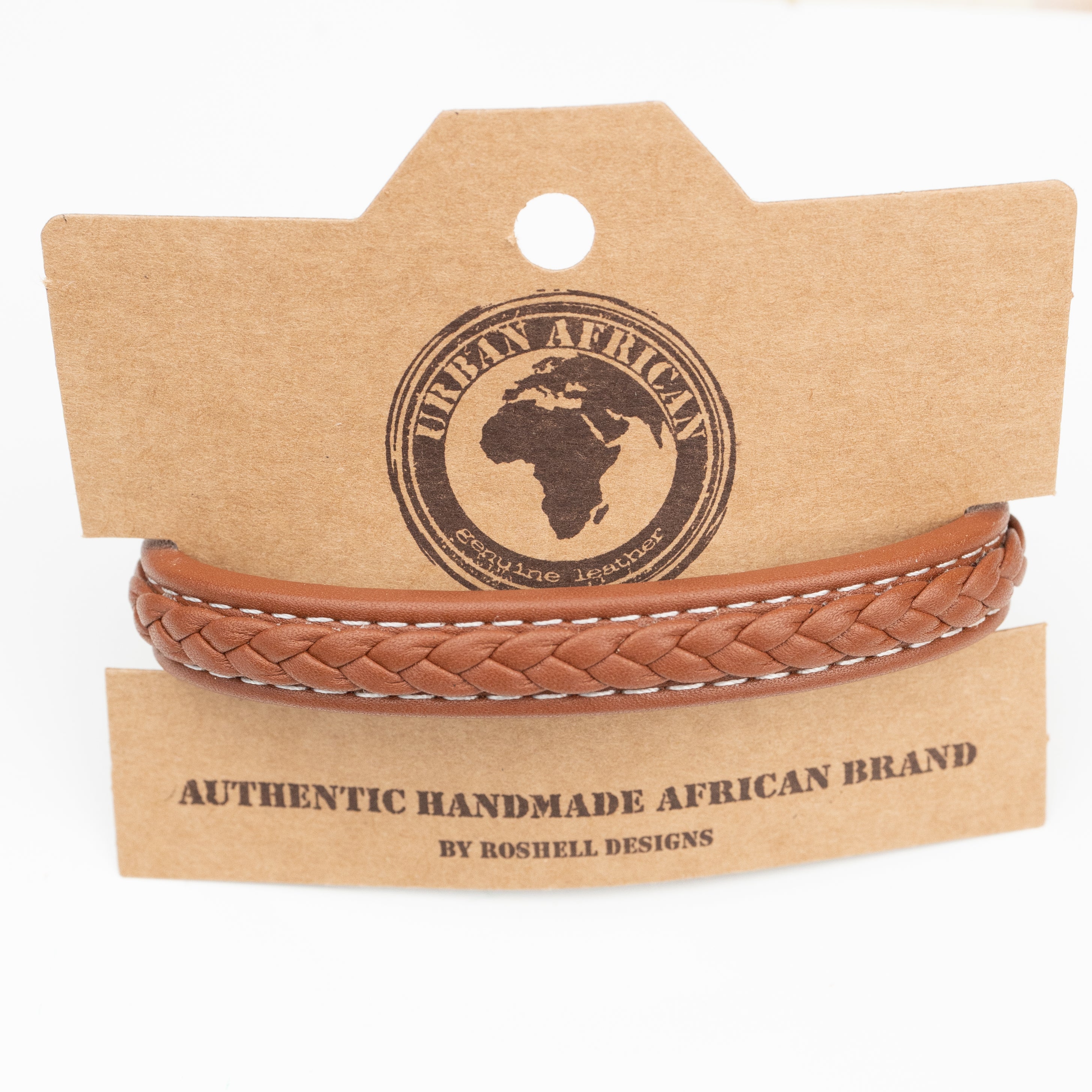 URBAN BROWN STITCH PLAITED – Roshell Designs