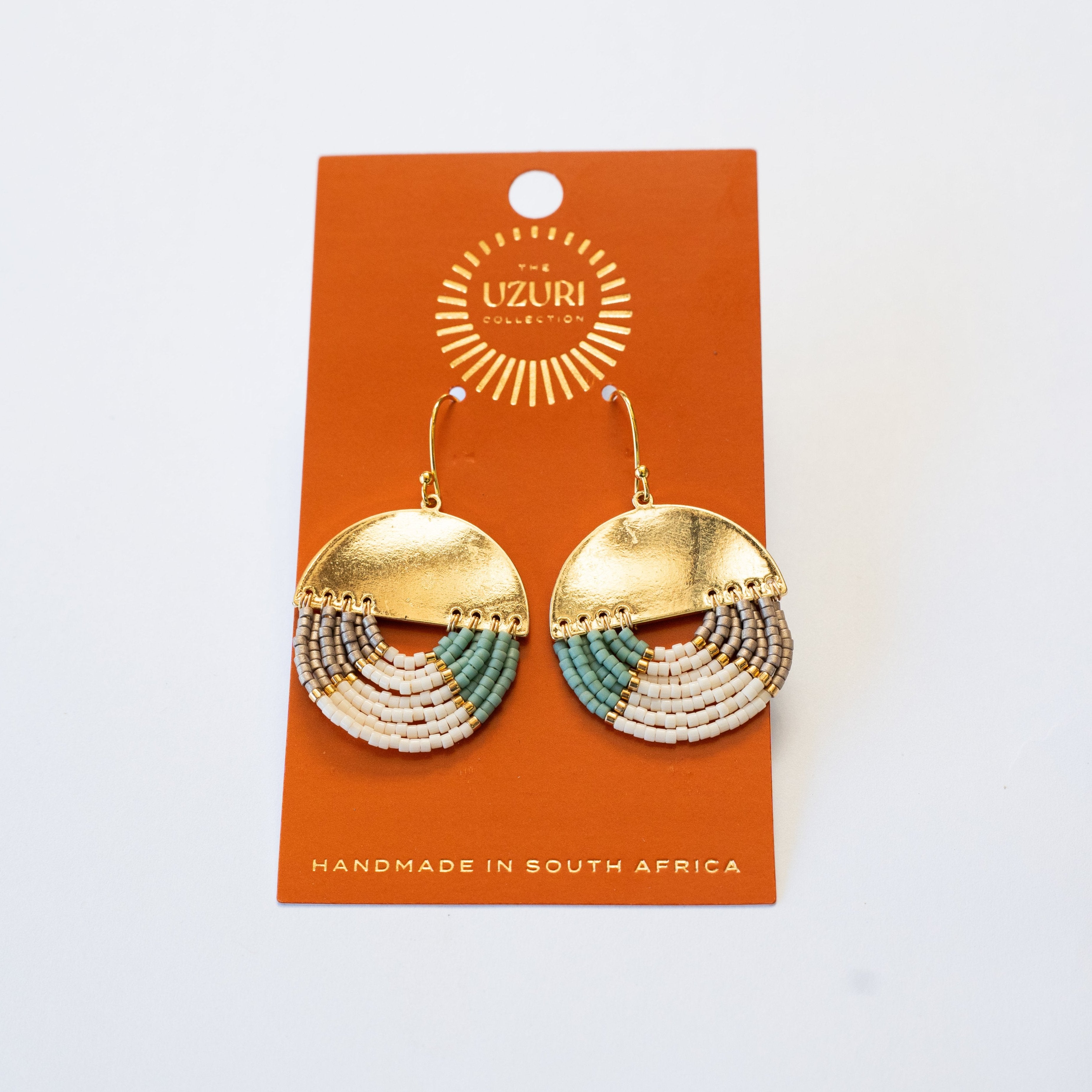 UZURI LARGE MOON - SAGE GREEN – Roshell Designs