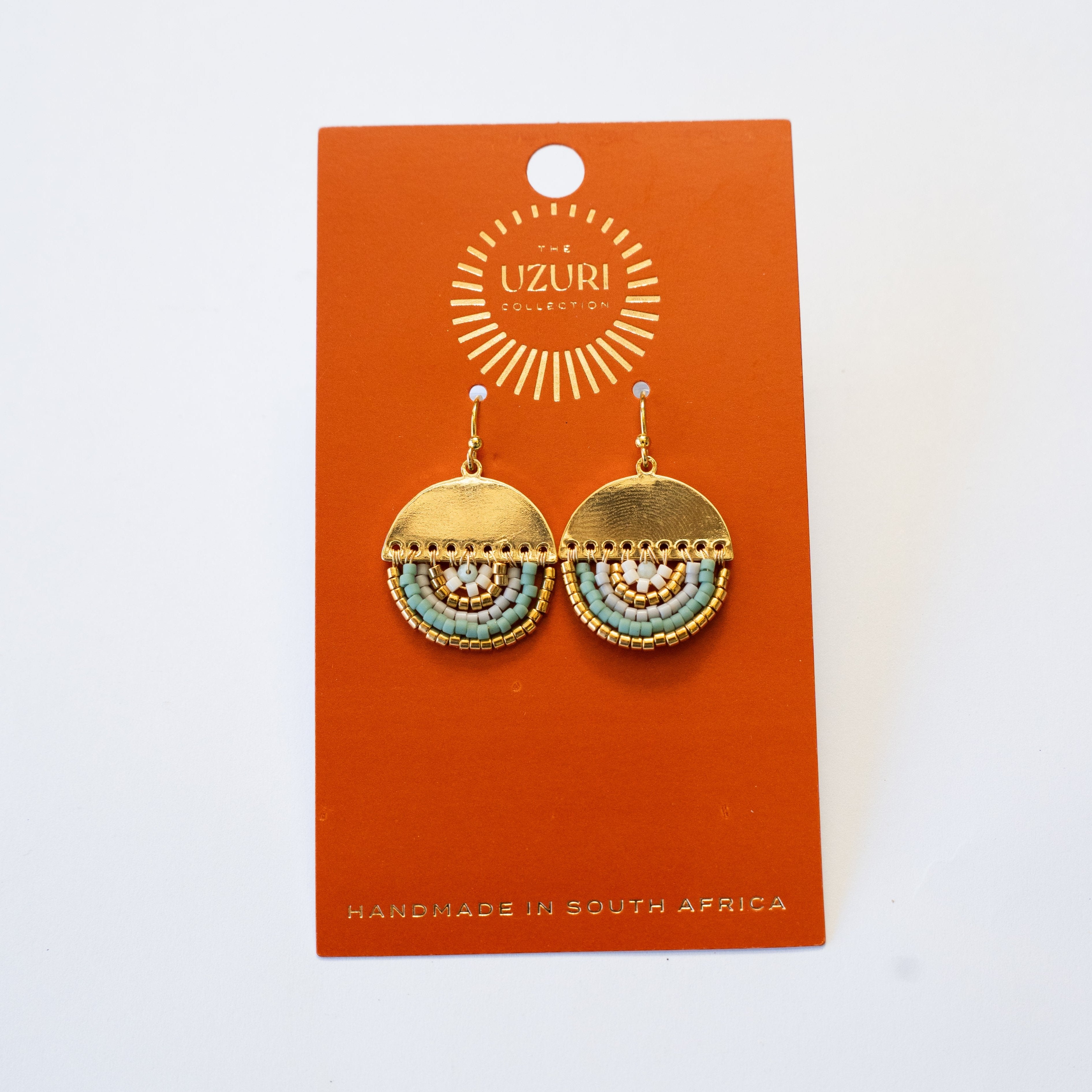 UZURI SMALL MOON - SAGE GREEN – Roshell Designs